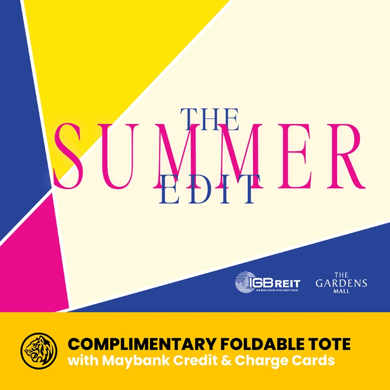 Cards Promotions - The Summer Edit at The Gardens Mall (Kuala Lumpur ...